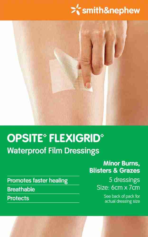 Opsite Flexigrid Wound Dressing 6cm x 7cm 5 Pack - Taylors Pharmacy