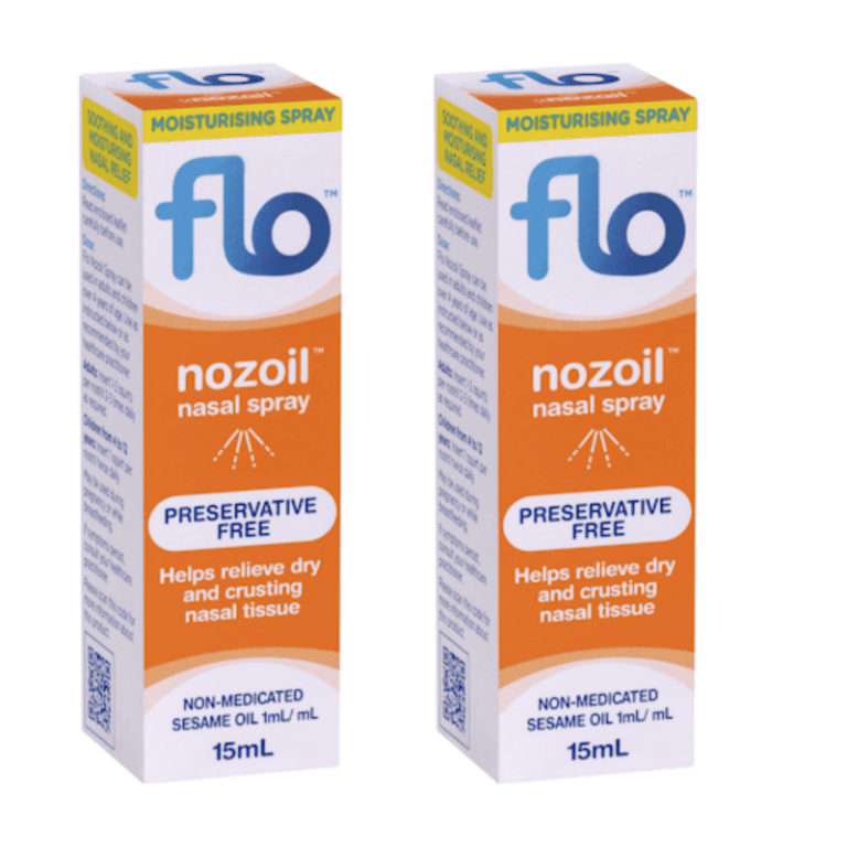 2 x Flo Nozoil Nasal Spray – Ointment In a Spray That Relieve Nasal ...