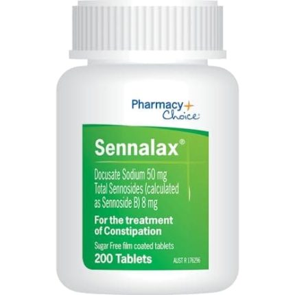 Pharmacy Choice Sennalax 200 Tablets - Taylors Pharmacy