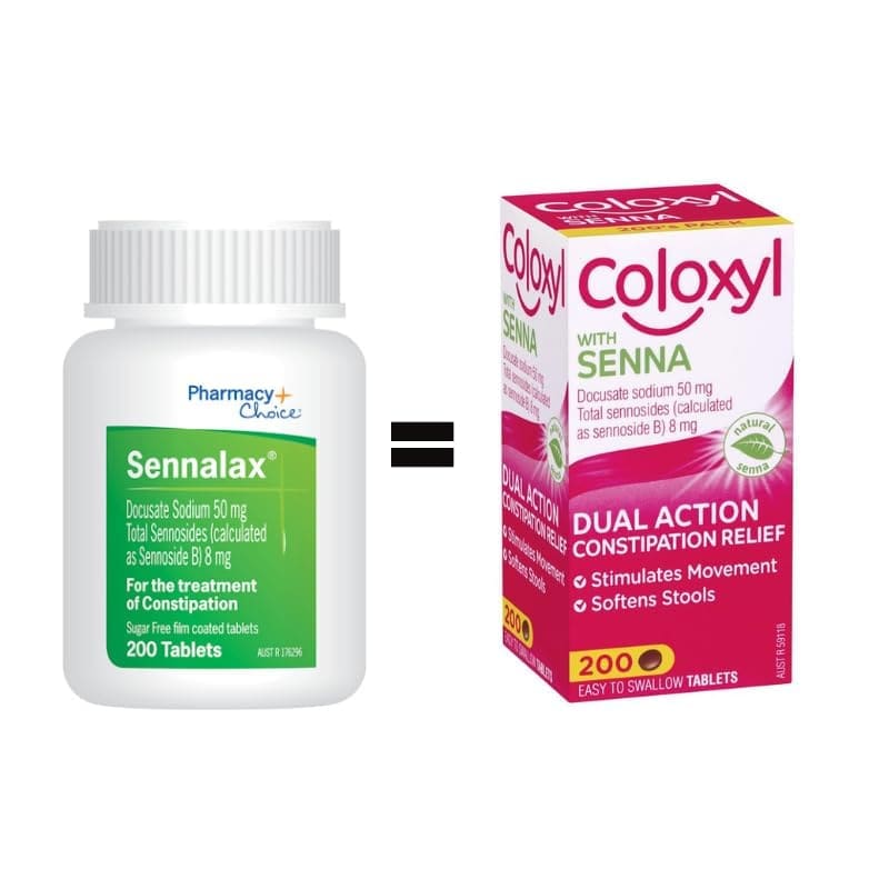 Pharmacy Choice Sennalax 200 Tablets - Taylors Pharmacy