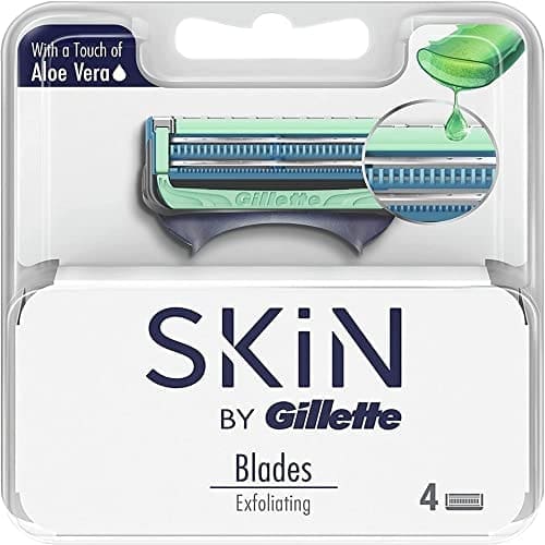 Skin By Gillette Exfoliating Blades Razor Pack of 4 - Taylors Pharmacy