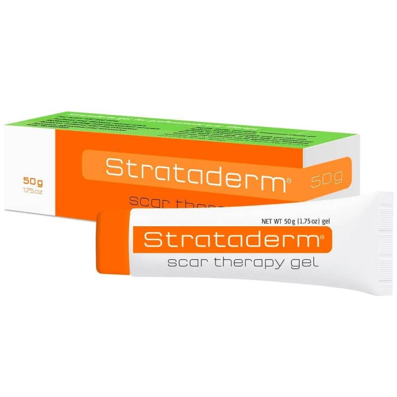 Strataderm Silicone Scar Therapy Gel 50g Soften & flatten Scars Reduces ...