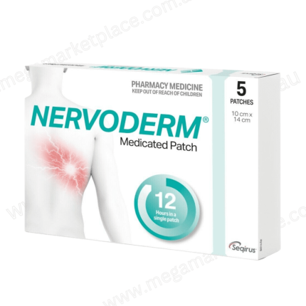Nervoderm Medicated Patches 5pk Shooting Stabbing Burning Nerve Pain ...