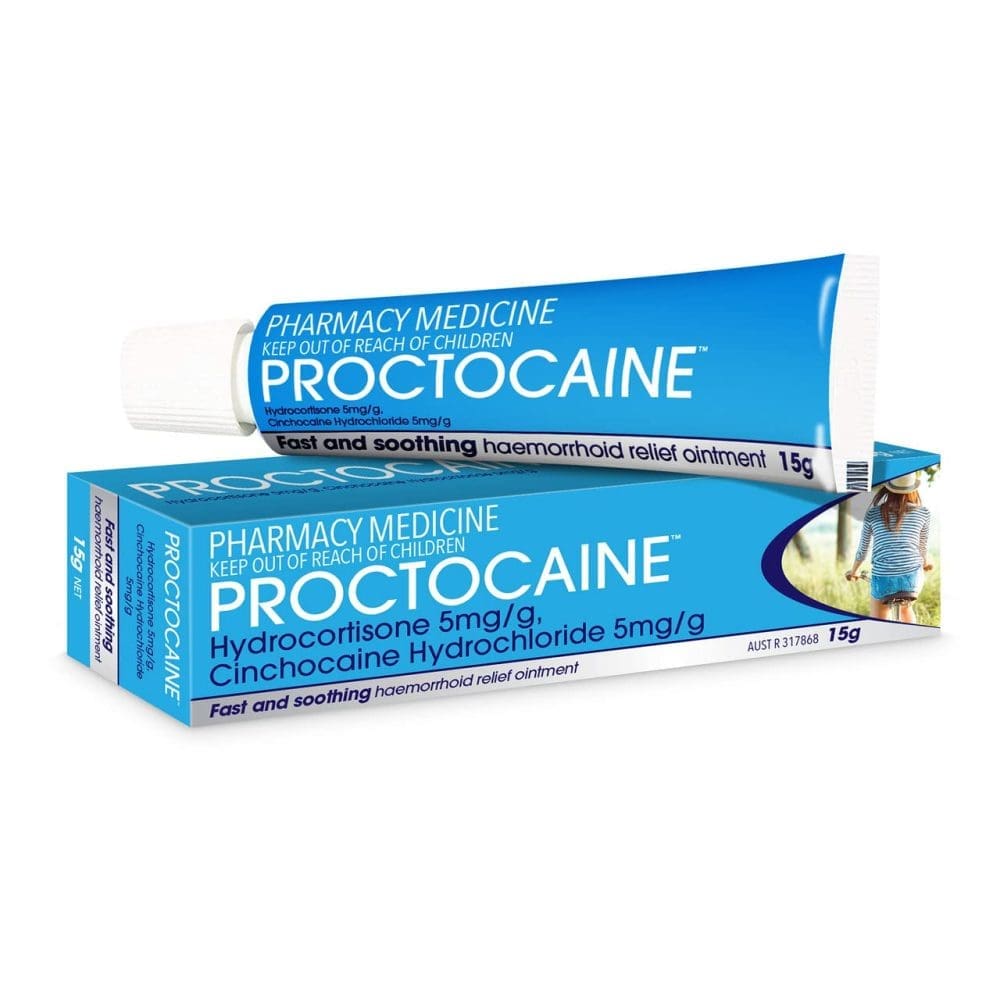 Proctocaine Haemorrhoid Relief Ointment 15g - Taylors Pharmacy