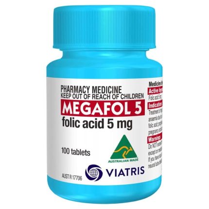 Megafol 5mg Tablets 100 Bottle - Taylors Pharmacy