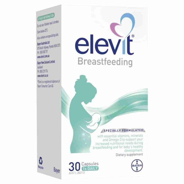 Elevit Pre-Conception And Pregnancy Multivitamin Tablets 30 Pack (30 ...