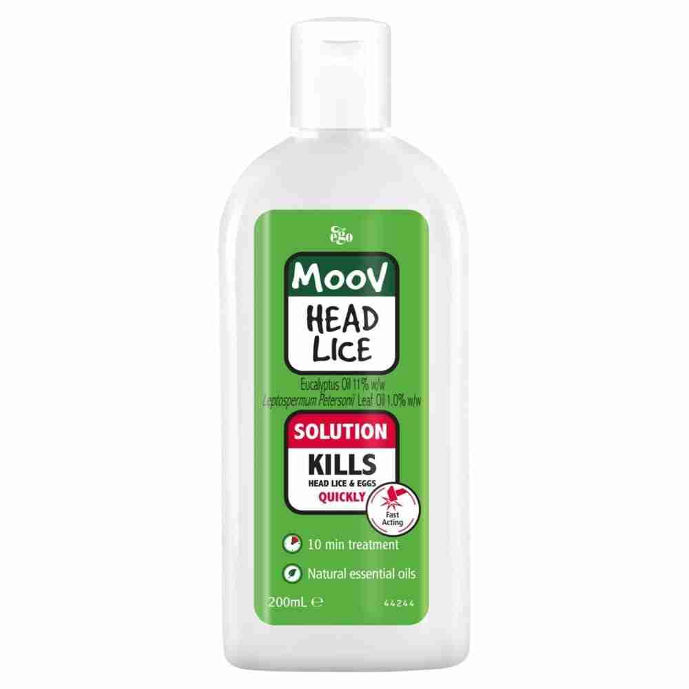 Moov Head Lice Solution 200ml - Taylors Pharmacy