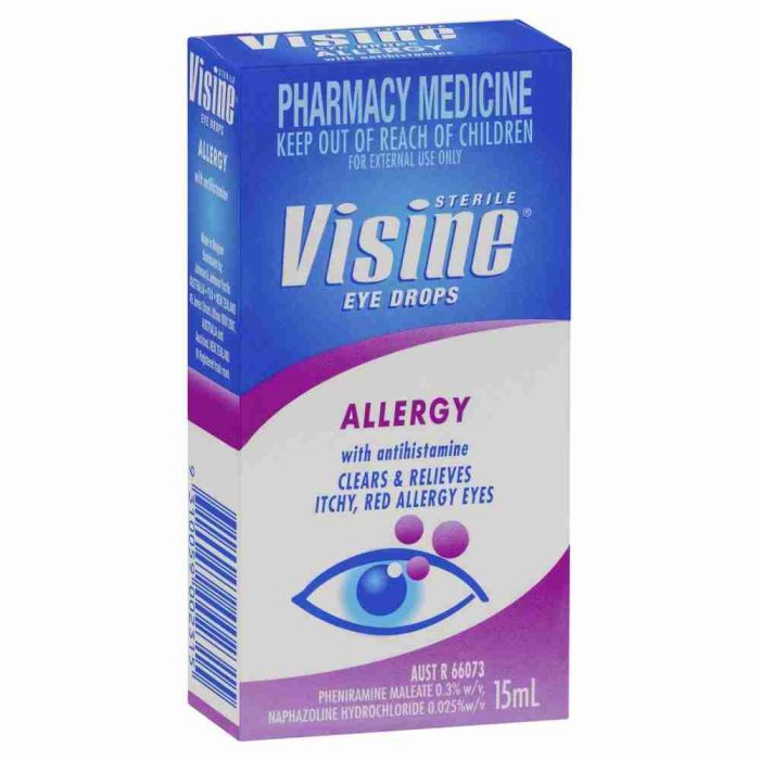 Visine Advanced Eye Drops 15ml - Taylors Pharmacy