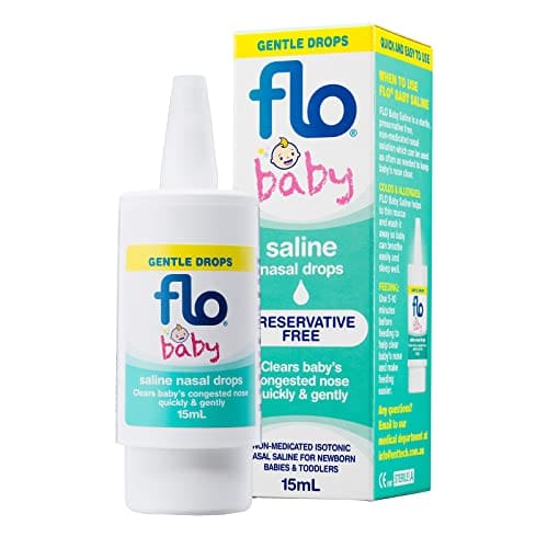 Flo Baby Saline Nasal Drops 15ml - Taylors Pharmacy