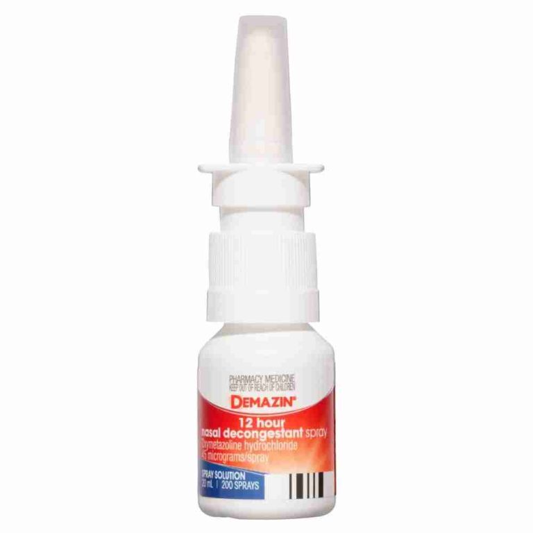 Demazin 12 Hour Nasal Decongestant Spray Value Pack 2 X 20ml - Taylors ...