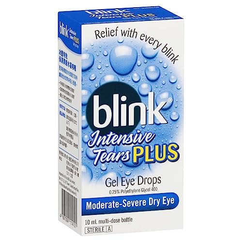 Blink Intensive Tears Plus Moderate-Severe Gel Eye Drops 10 ml ...